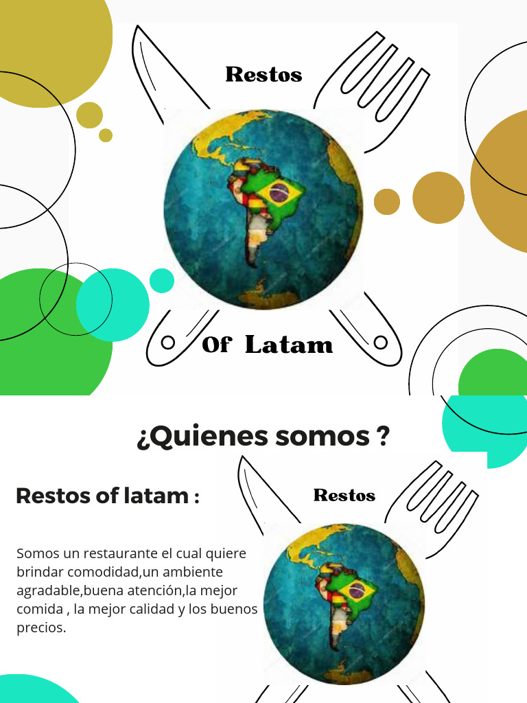 Restaurante Latinoamérica: Comida y Experiencia | PDF | Alimentos | Cocina