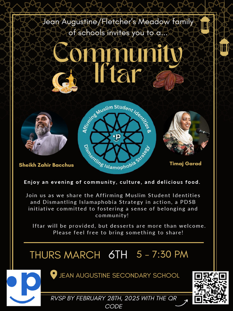 Community Iftar Flyer | PDF