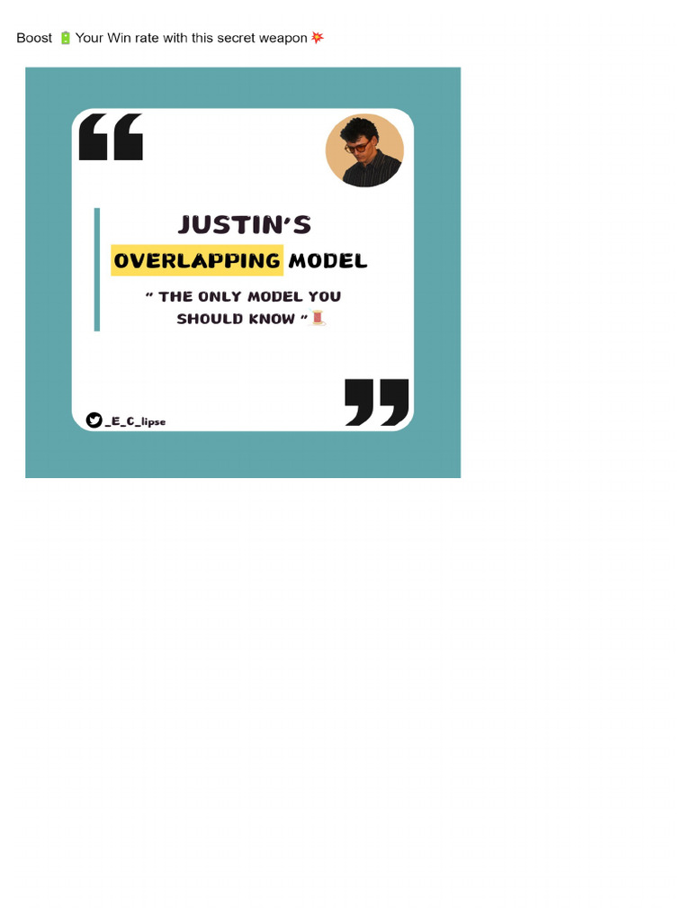 Overlapping Model | PDF