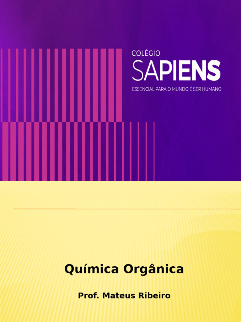 Aula -Introd a QO. 2 ano pptx | PDF | Química Orgânica | Química