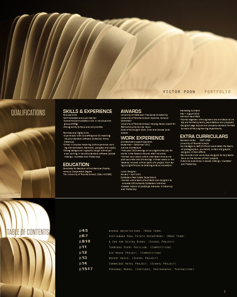 Victor Poon Architecture Portfolio | PDF | Desert | Architect