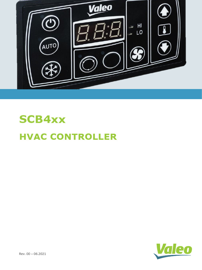 Controlador SCB 400-410 Rev 08 Port | PDF | Ar condicionado | Refrigeração