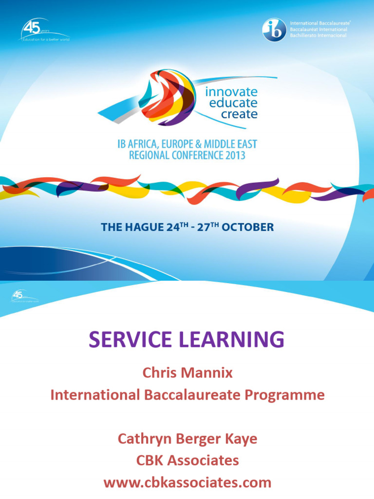 Service Learning Framework Guide | PDF | Human Communication | Learning