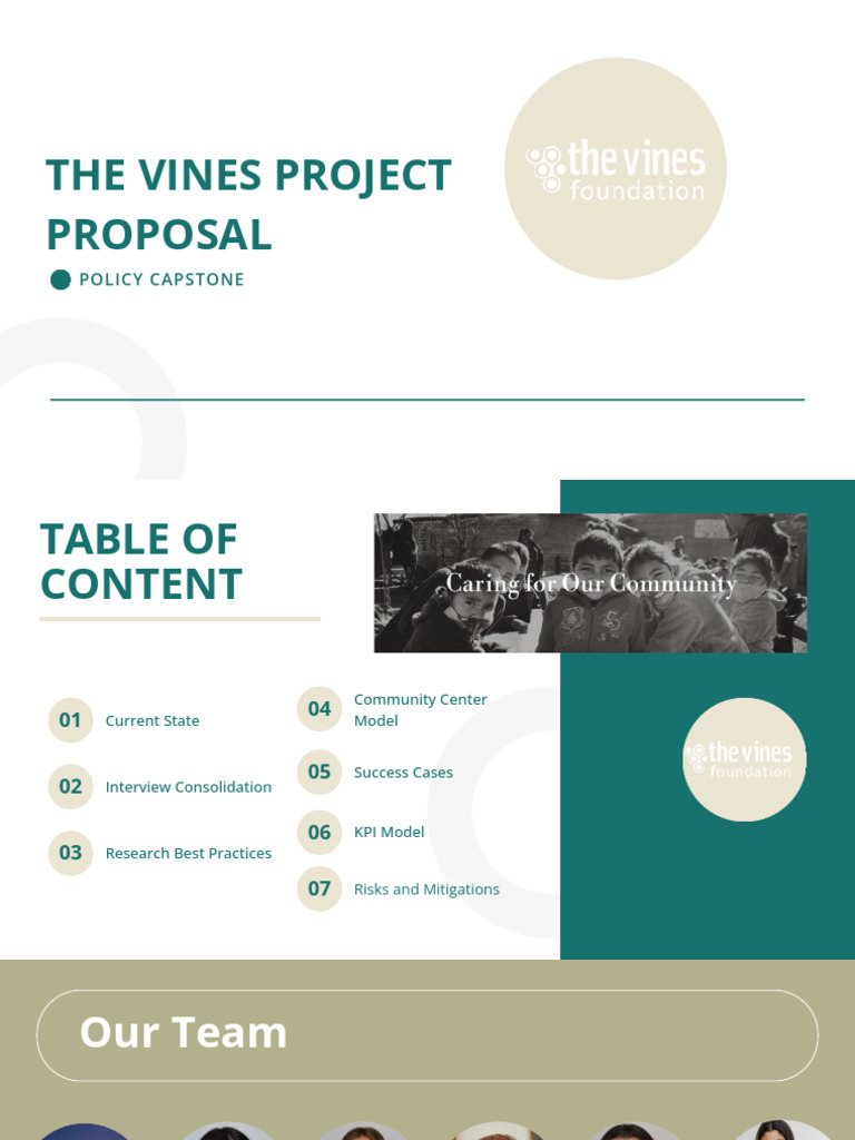 The Vines Foundation | PDF | Risk | Community