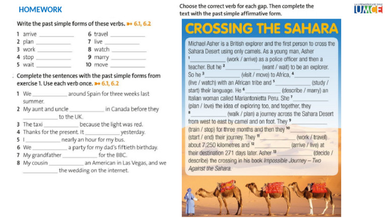 Homework for Friday October 23 | PDF