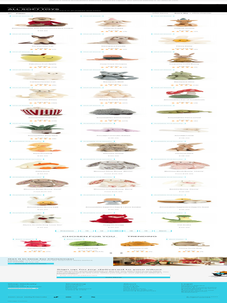 All Soft Toys - Official Jellycat - Page 12 | PDF