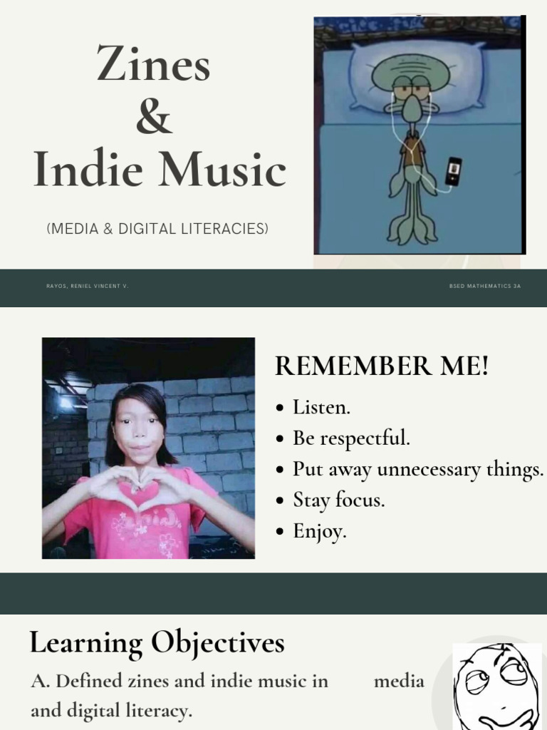 Zines and Indie Music | PDF | Literacy | Human Communication