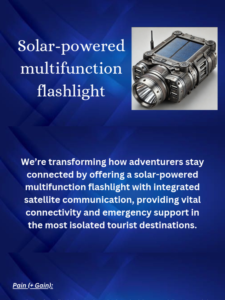 Solar-Powered Multifunction Flashlight - 20250220 - 100839 - 0000 | PDF ...