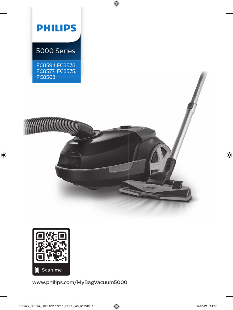 Philips Stofzuiger fc8536 Handleiding | PDF