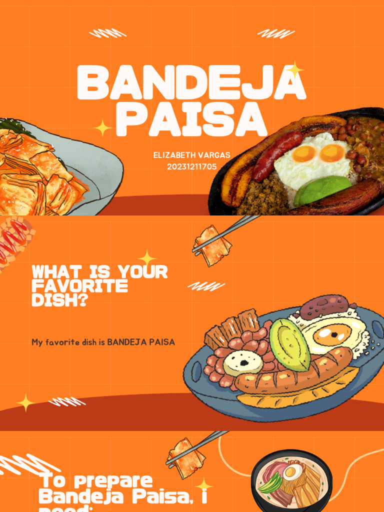 How to Make Bandeja Paisa Recipe | PDF