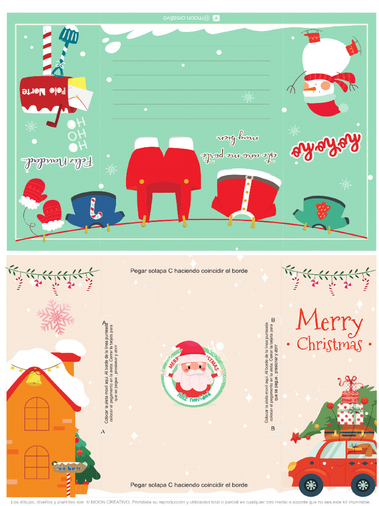 Carta de Santa Navidad interactiva | PDF
