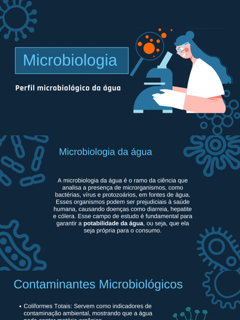 Microbiology PowerPoint Template by EaTemp PDF | PDF
