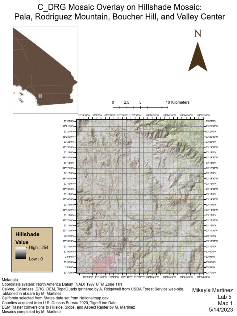 lab 5 map 2 | PDF | Geophysics | Data