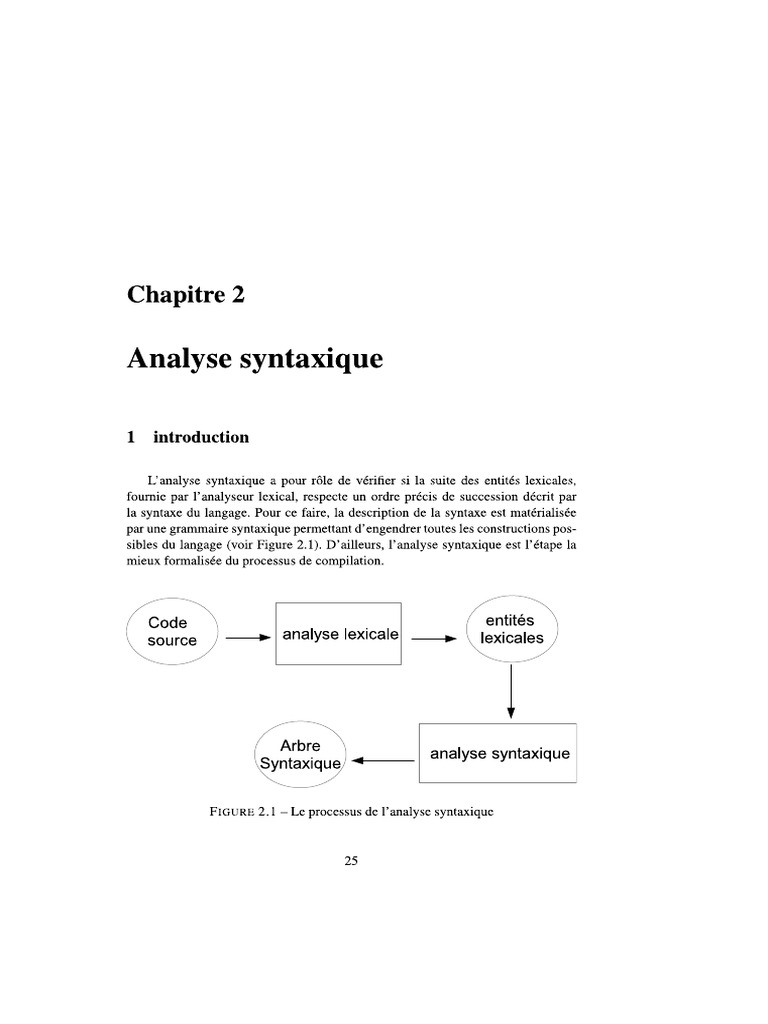 3 - Syntactic Analysis Part1.1 | PDF