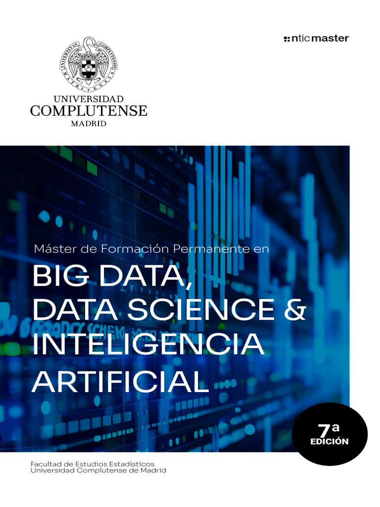 Máster en Big Data y Data Science UCM | PDF | Big Data | Aprendizaje ...