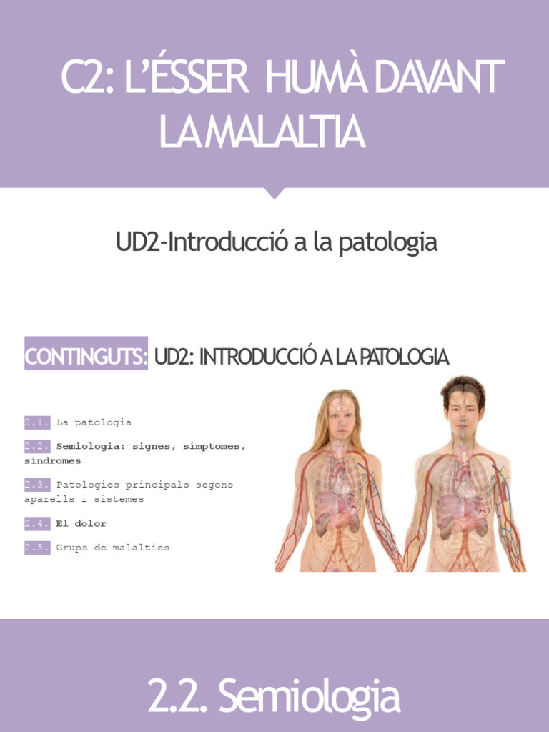UD2.NA2 Semiologia I NA.4. El Dolor | PDF