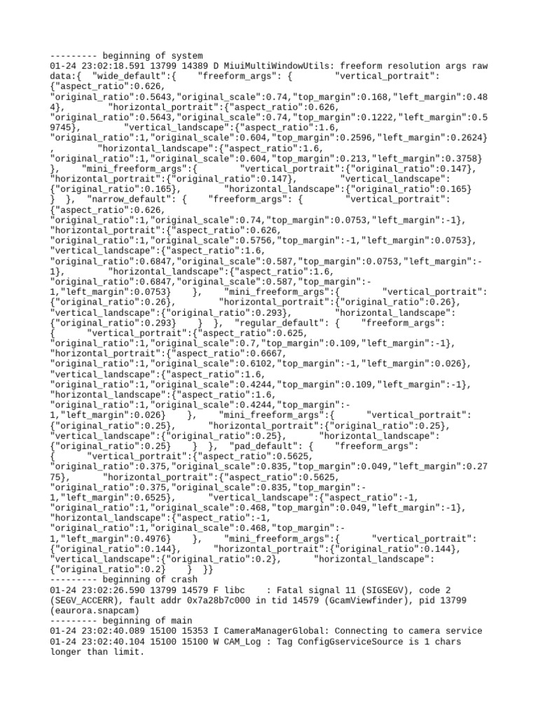 Log Cat 1737734560026 | PDF | Computer Science | System Software