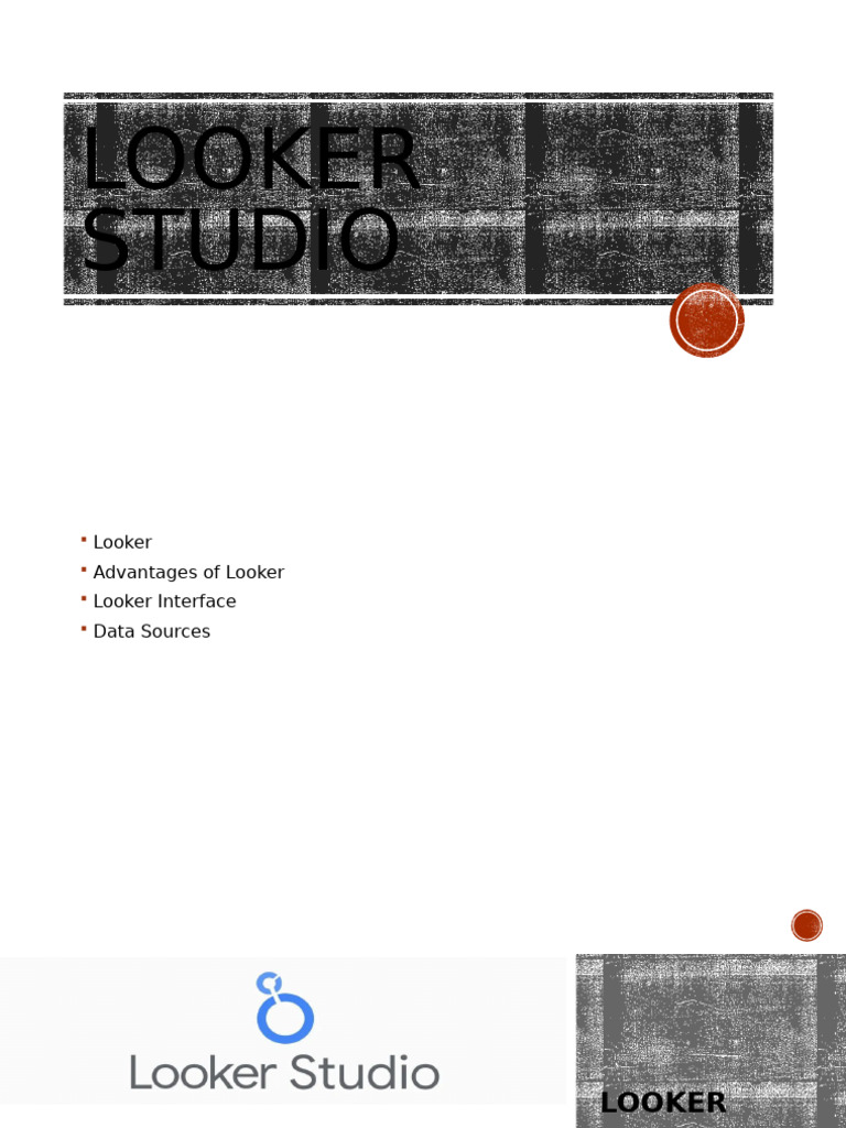 Looker Studio: BI & Data Analytics | PDF