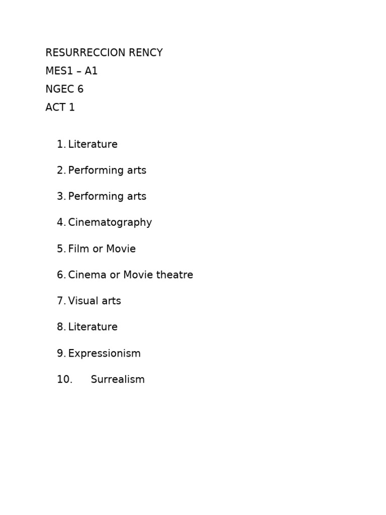 Ngec 6 Act 1 | PDF