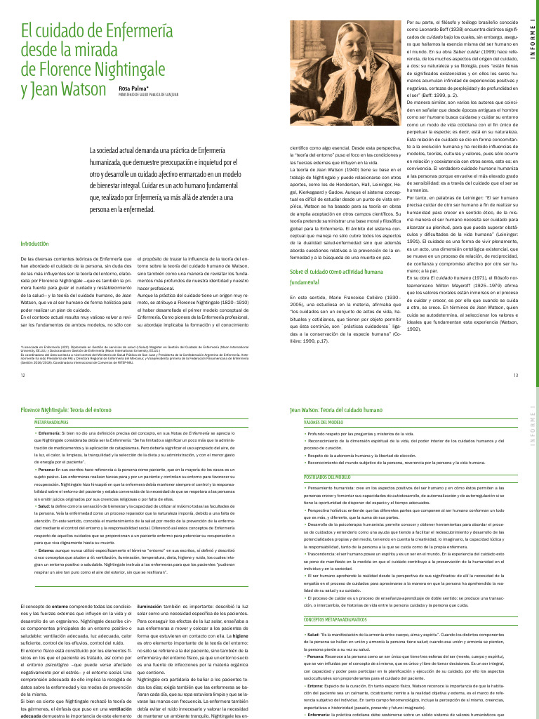 El cuidado de Enfermer-a | PDF | Enfermería