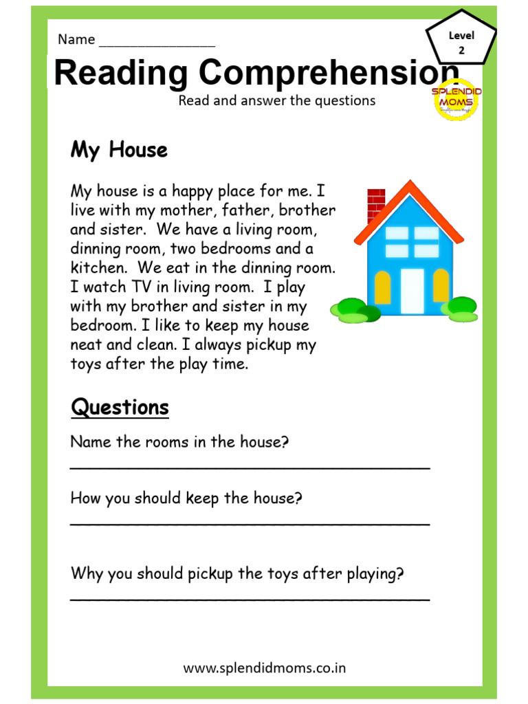 Reading Comprehension Level 2 13 | PDF