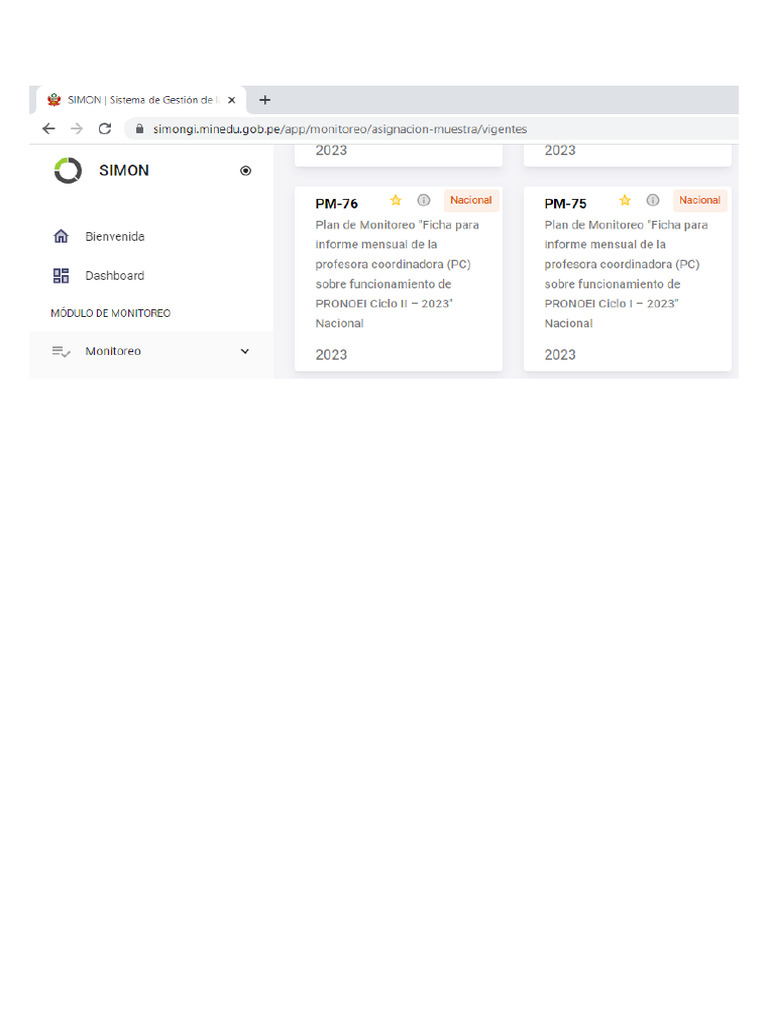 Reporte Al SIMON | PDF