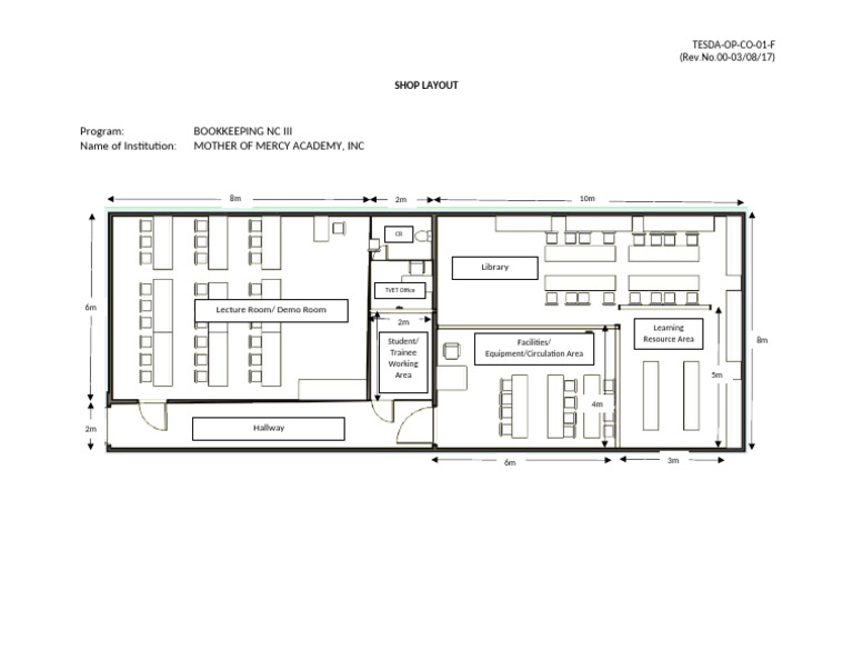 Shop Layout Bookkeeping | PDF
