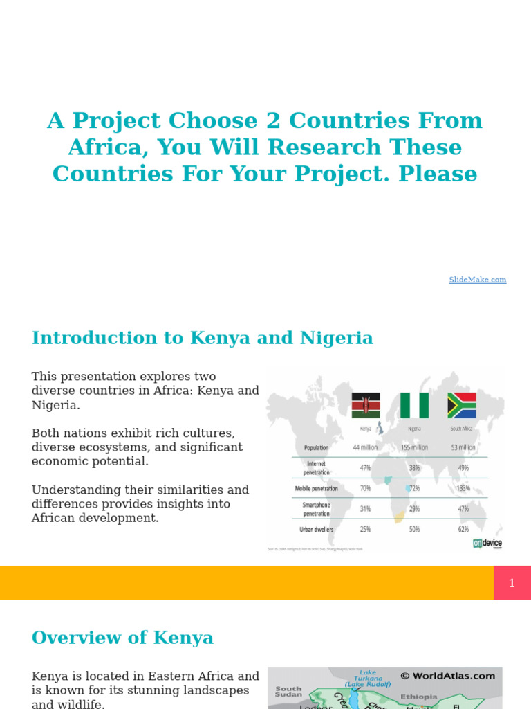 Cultural Insights: Kenya vs Nigeria | PDF | Nigeria | Kenya