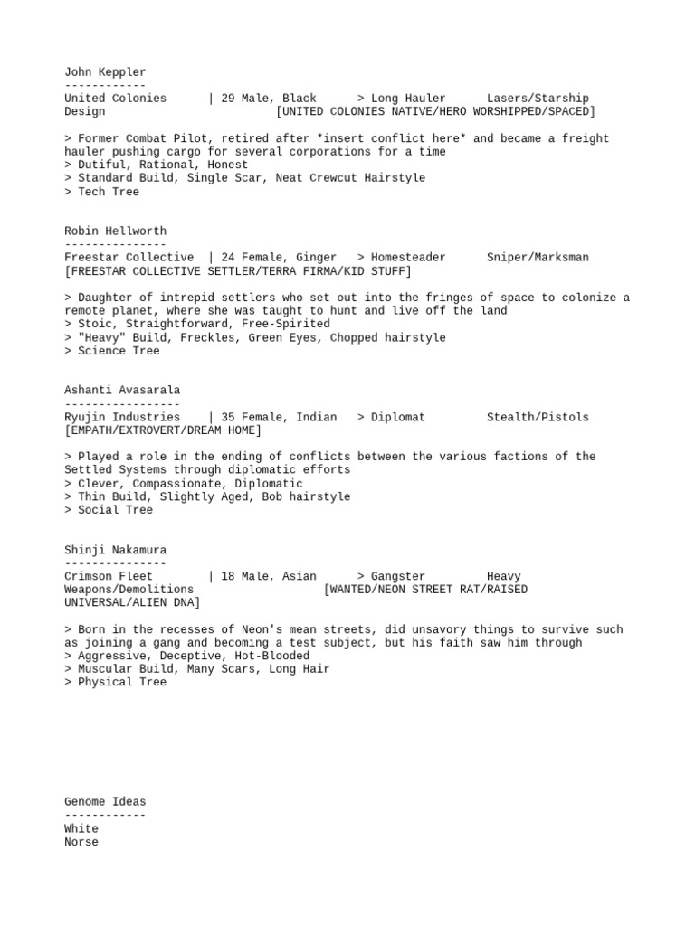 Starfield | PDF
