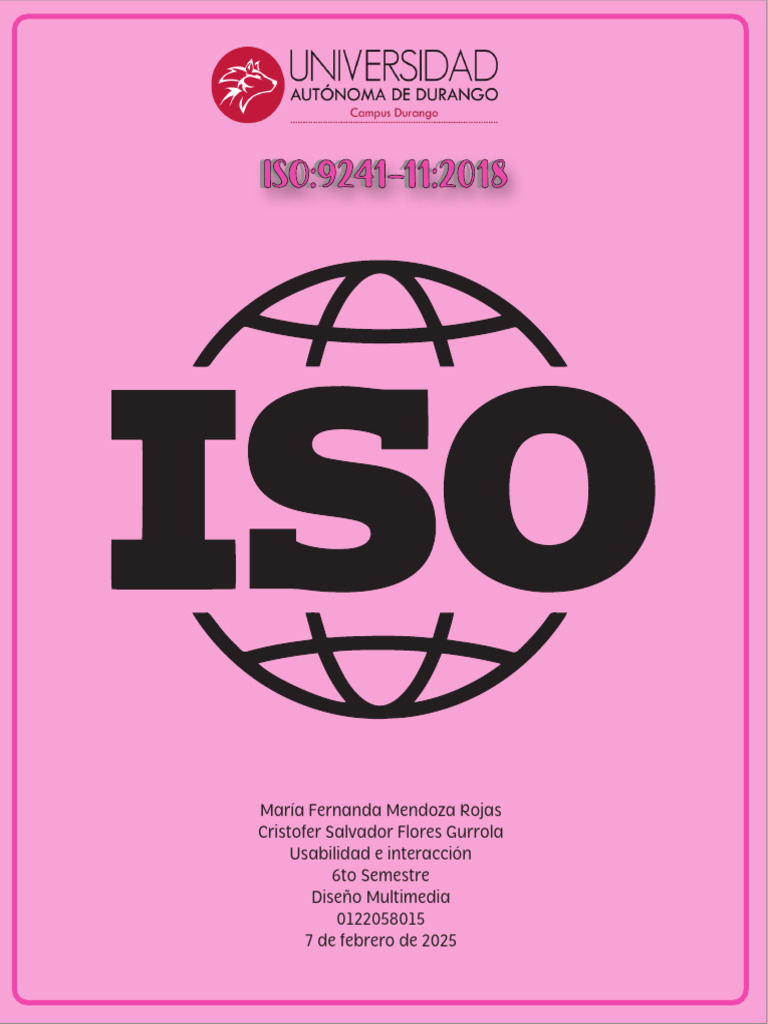 Usabilidad según ISO 9241-11:2018 | PDF