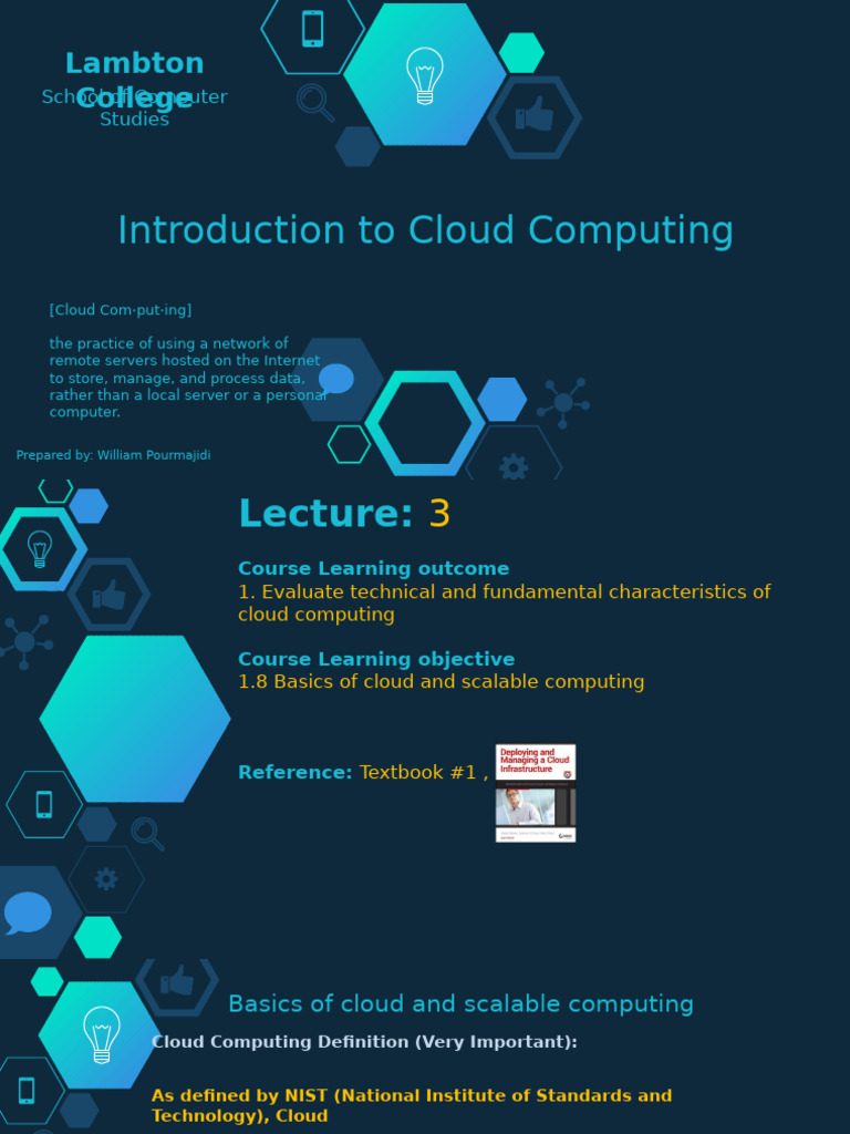 Lecture03 Textbook1 Ch3 | PDF | Cloud Computing | Data Center
