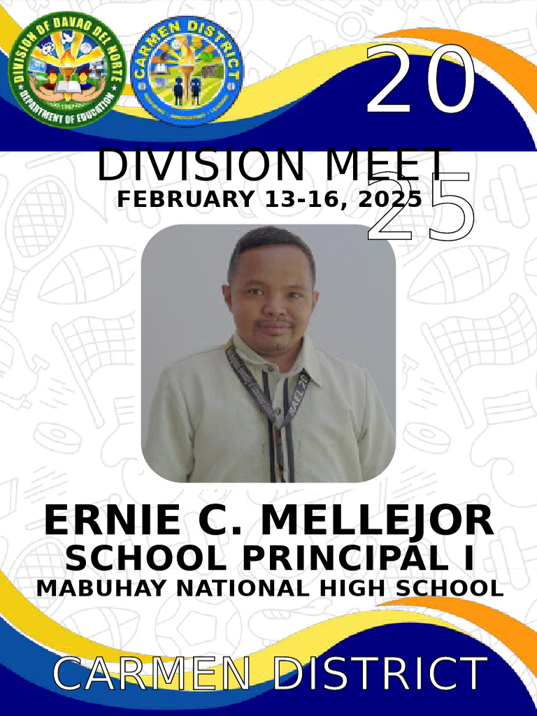 Carmen District Division Meet 2025 | PDF