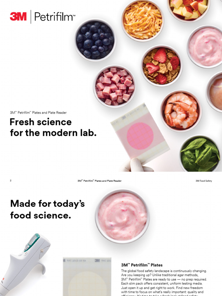 Petrifilm Plates Brochure | PDF | Escherichia Coli