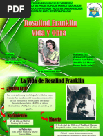 Taller sobre Rosalind Franklin y su legado | PDF | Adn