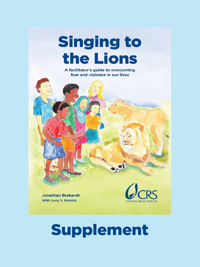 (20pages) Singing To The Lions Supplement Final | PDF | Psychological ...