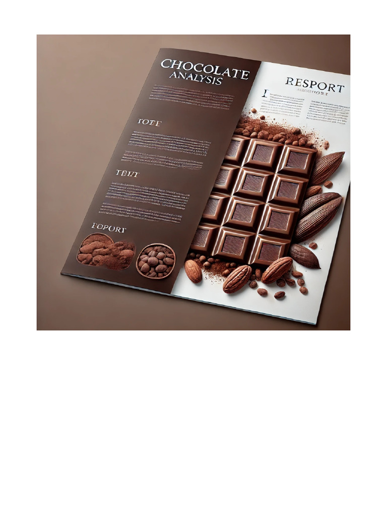 Chocolate Analysis Project Cover Final | PDF