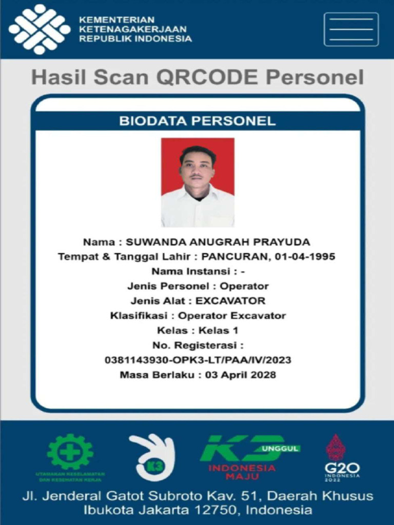 Hasil Scan K3 | PDF
