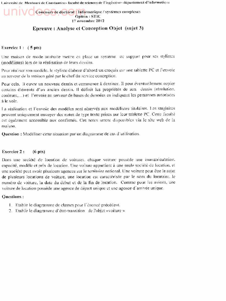 Analyse Et Conception Objet .TextMark - Compressed | PDF