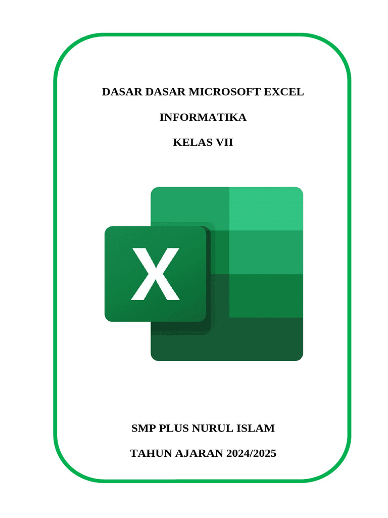 Dasar Dasar Microsoft Excel | PDF