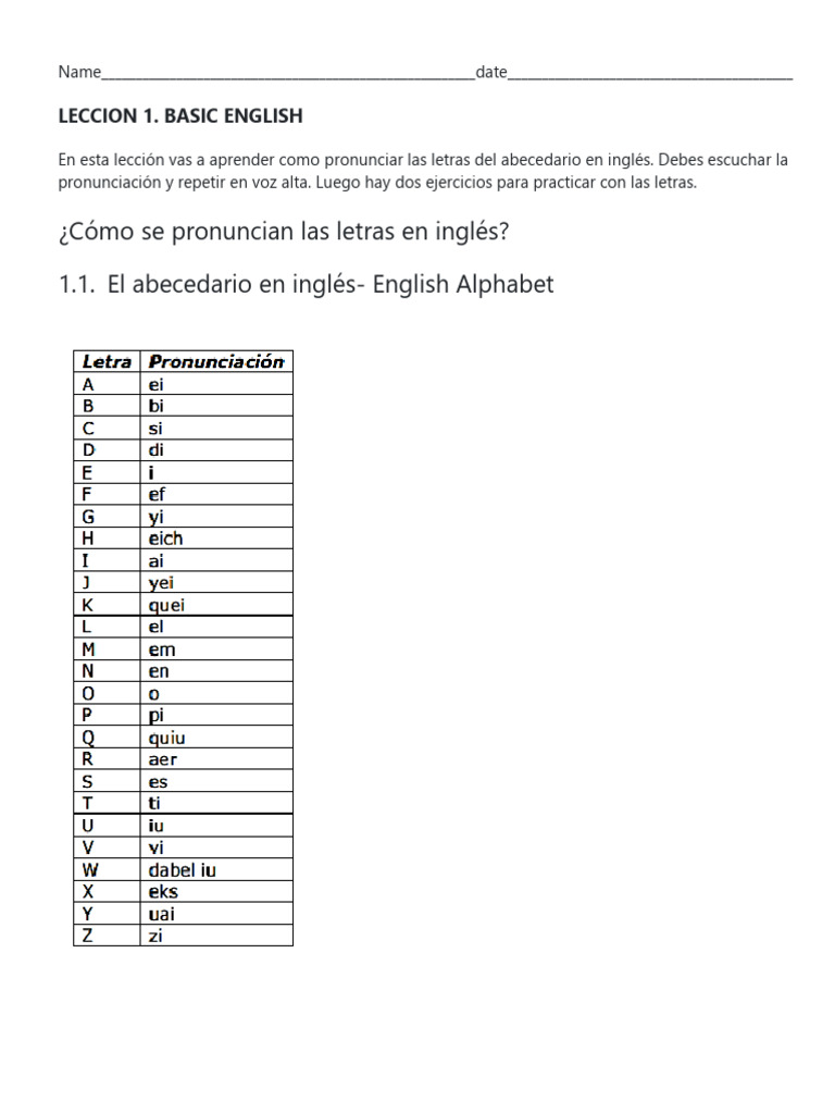(Template) L1-Basic English | PDF