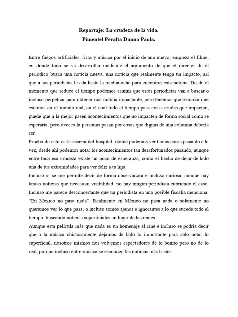 Reportaje | PDF