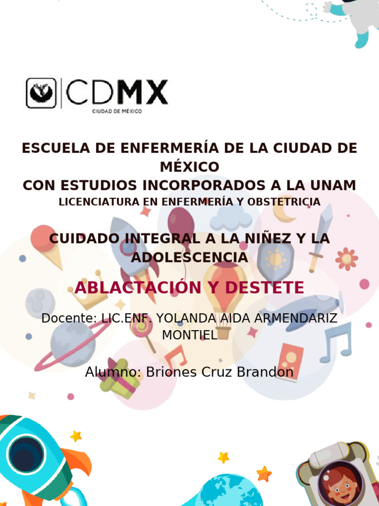 Guía de Ablactación y Destete Infantil | PDF | Alimentos | Amamantamiento
