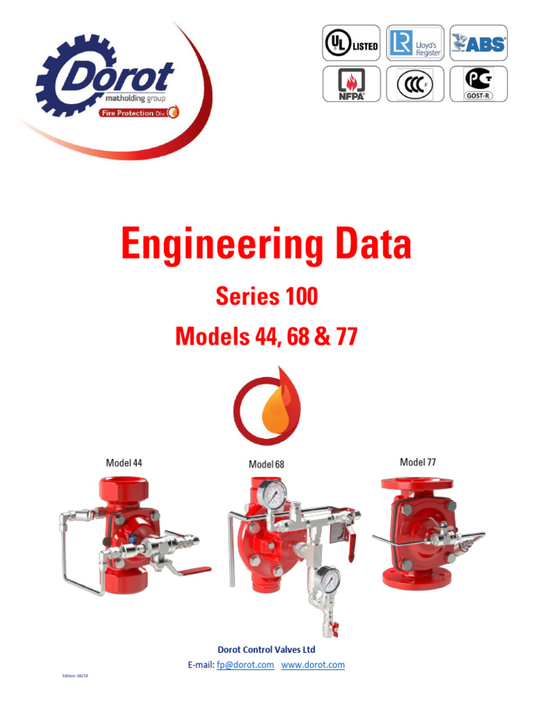 Dorot Control Valves for Fire Protection | PDF | Valve | Actuator