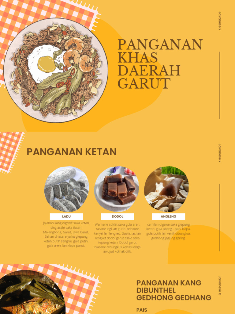 Panganan Khas Garut | PDF