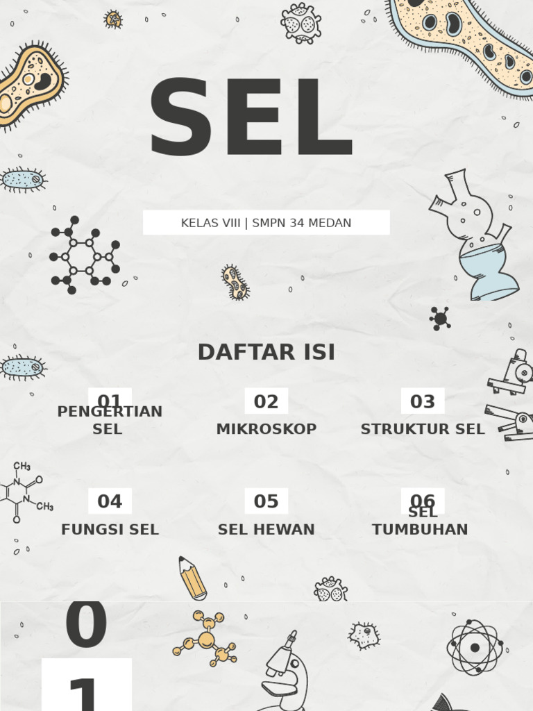 Pengenalan Sel Kelas 8 | PDF | Planetas | Sistema solar