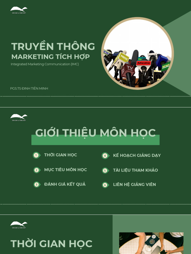 Imc Gioi Thieu Mon Hoc | PDF