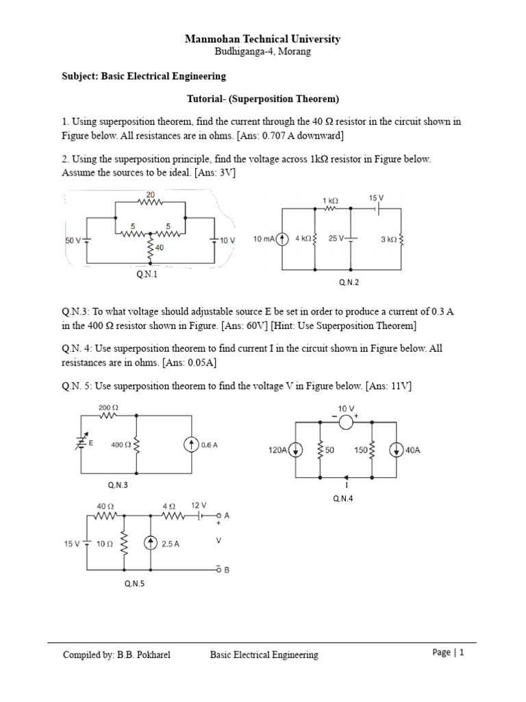 Tutorial Superposition | PDF