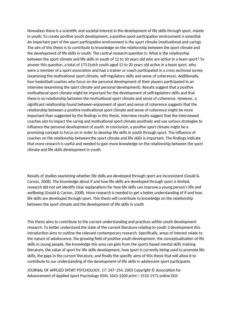 Nowadays There Is A Scientific and Societal Interest in The Development ...