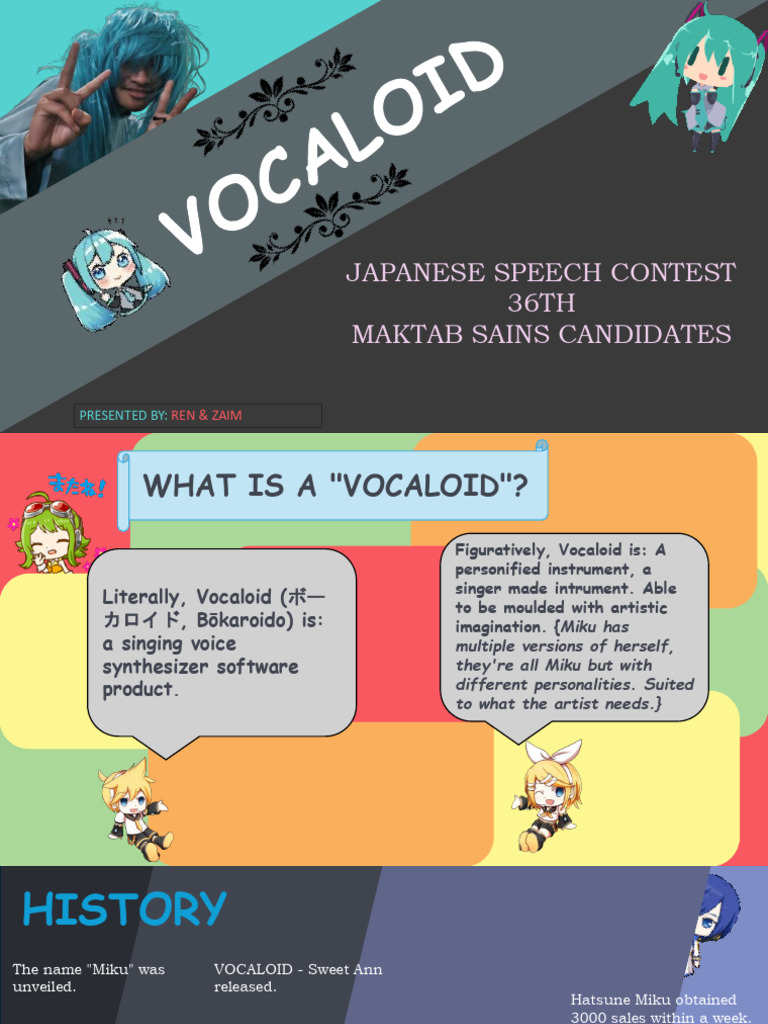 Japanese Students Explore Vocaloid | PDF | Singing