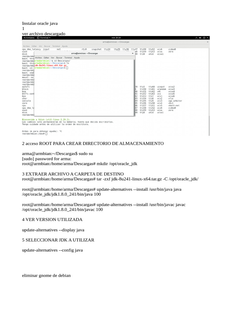 Instalar JDK Oracle | PDF
